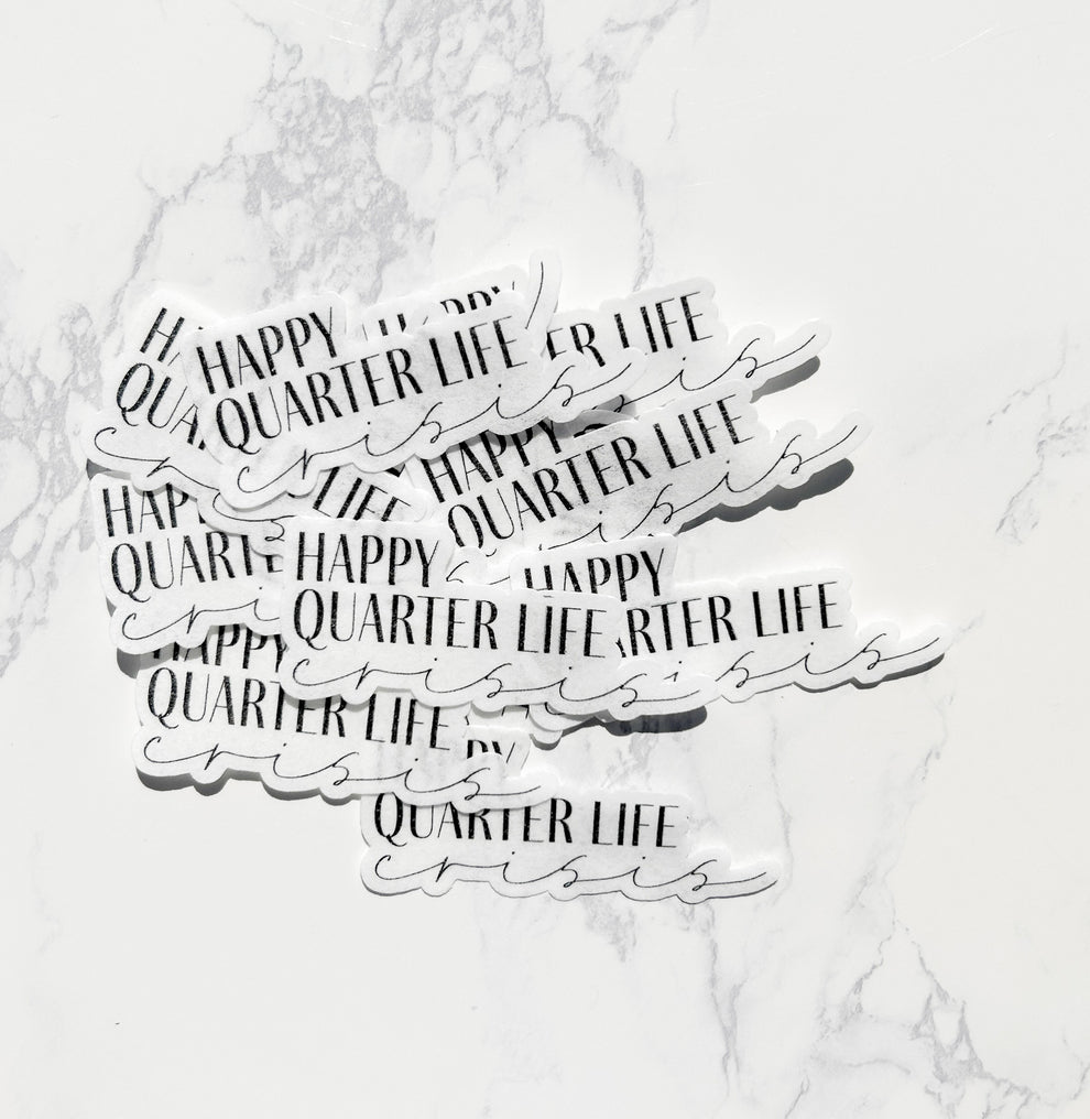 Birthday Cocktail Toppers - Quarter Life – Oh my! Design Studio Co.